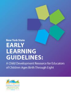 Early Learning Guidelines Council On Children And Families